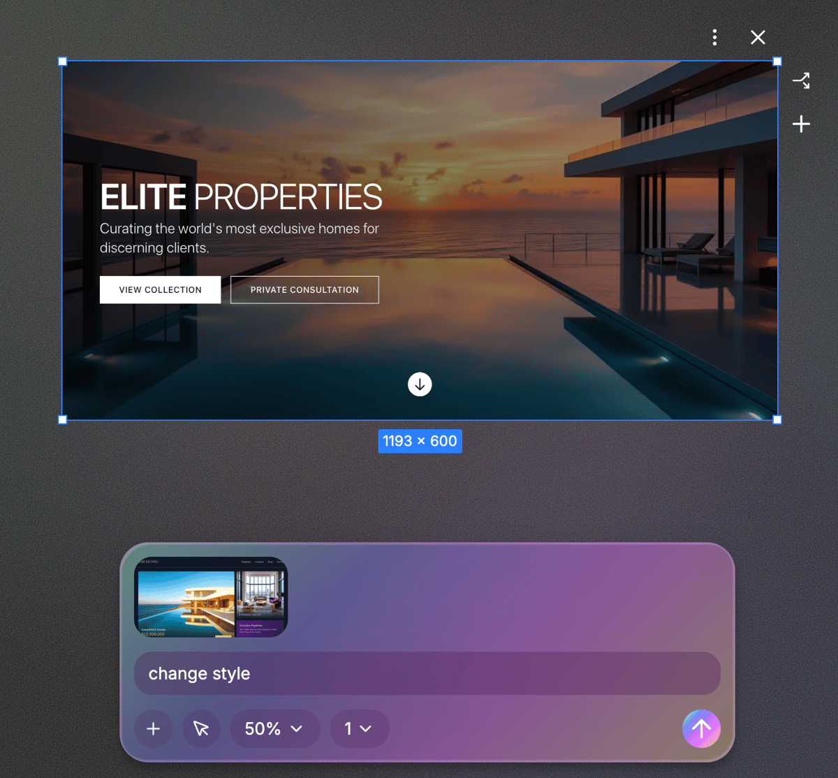 Webstudio Inception – creative AI that gets you started