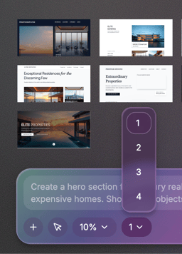 Webstudio Inception – creative AI that gets you started