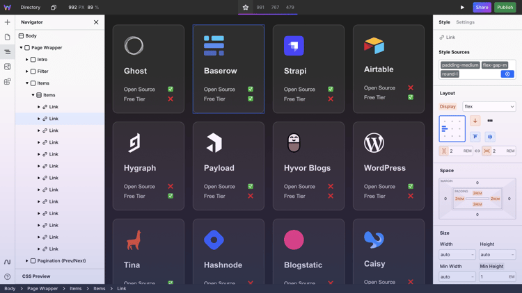 Webstudio — Advanced Open Source Website Builder