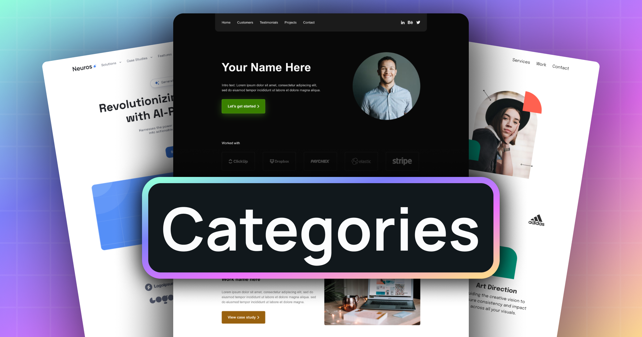 Categories | Explore Webstudio Templates by Category